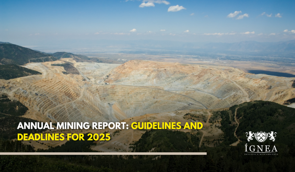 Annual Mining Report: Guidelines and Deadlines for 2025 – Ígnea ...