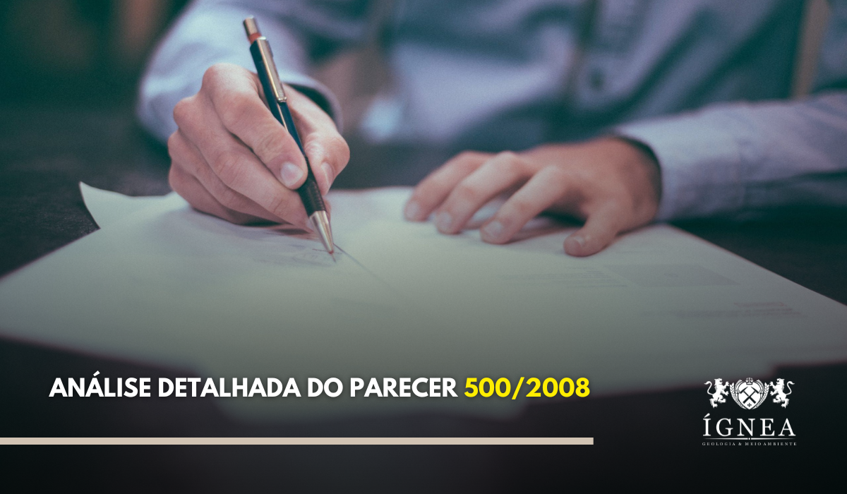 Parecer 500/2008: Procedimentos, Conflitos e o Termo de Renúncia na ...